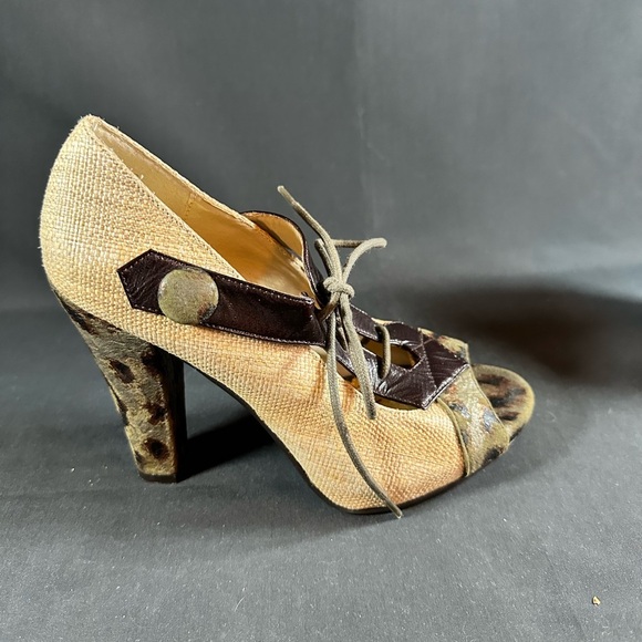 naughty monkey | Shoes | Naughty Monkey Womens Shoes 6 Wild Pumps Beige ...